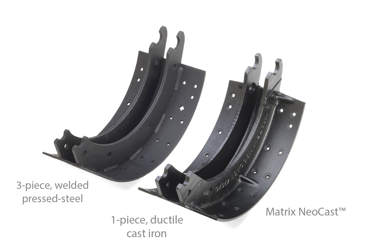 Matrix NeoCast™ 4707Q Brake Shoe - NeoBrake